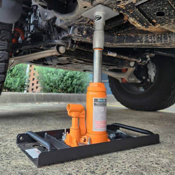Safe Jack Stabilising Base Plate Combination for Bottle Jacks fits most ...